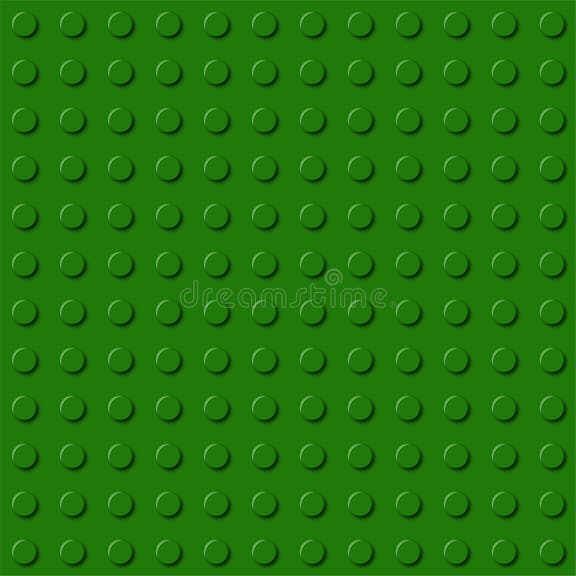 Green Building Blocks Seamless Pattern Stock Vector - Illustration of ...