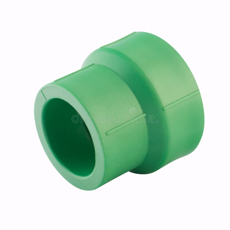 Green Plastic Water Pipe Connector Isolated Plumbing Fitting Systems ...