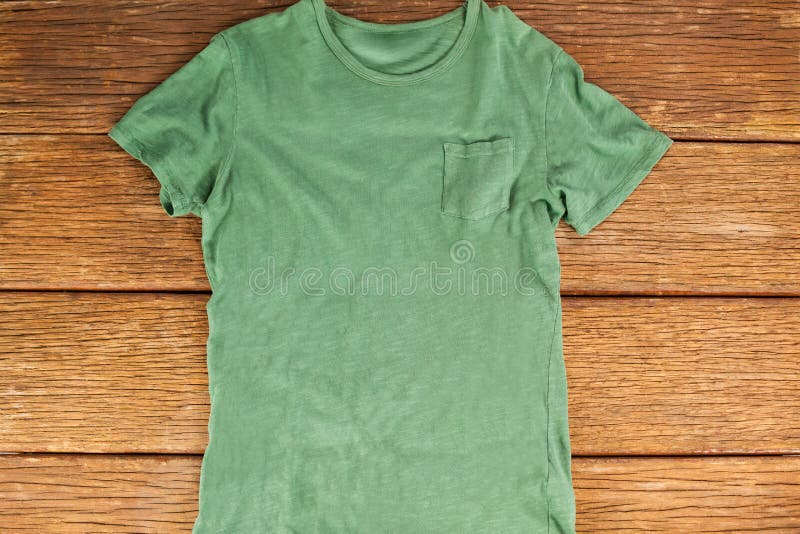 Green pocket t-shirt stock image. Image of fabric, garment - 84092071