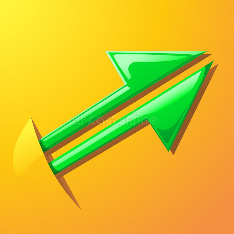 Green Map Pointer 3d Pin. Location Symbol Isolated on White Background ...