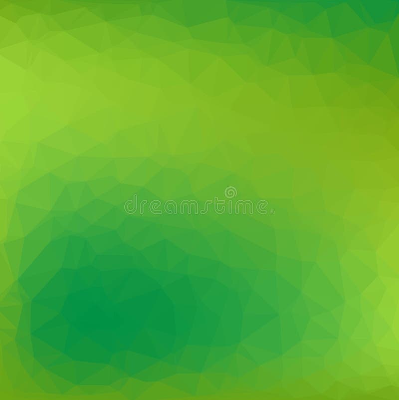 Green Poligonal and Nature Background Stock Vector - Illustration of ...