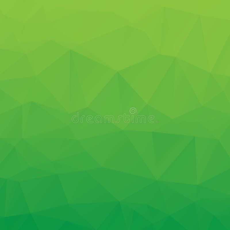 Green Poly Abstract Background. Stock Vector - Illustration of ...