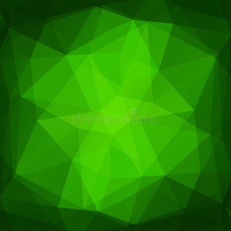 Green polygonal background stock illustration. Illustration of drawing ...