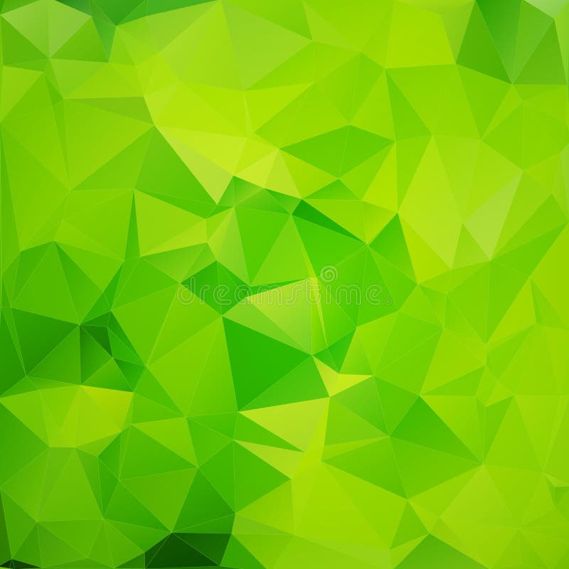 Green polygonal background stock vector. Illustration of polygonal ...