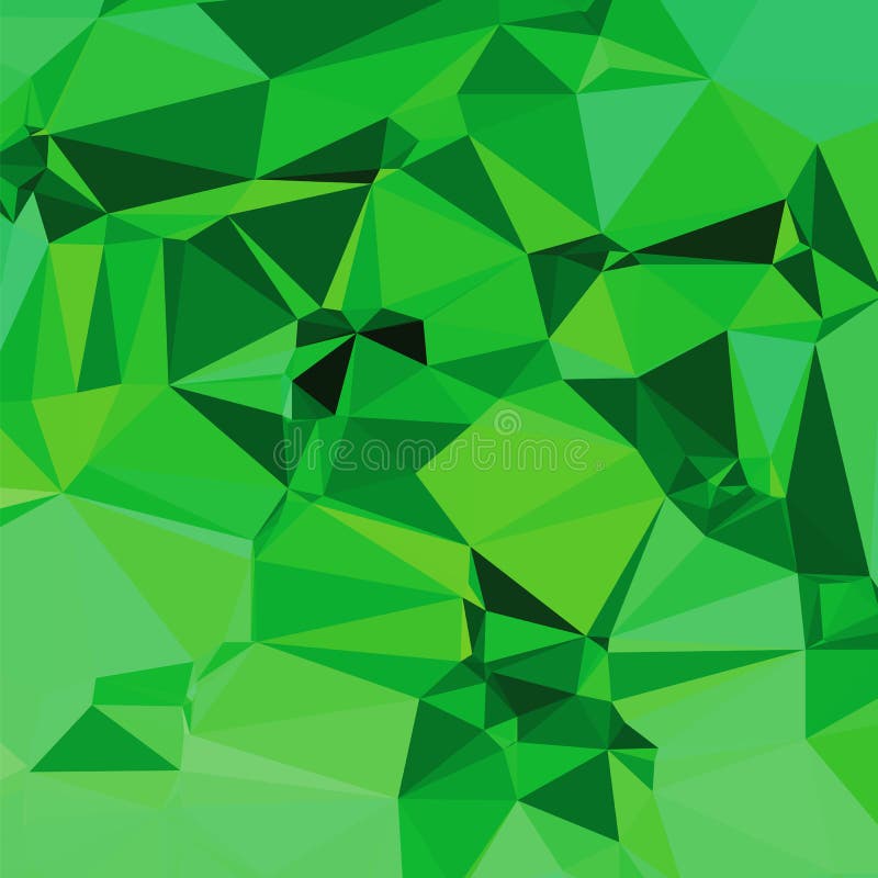Green polygonal background stock vector. Illustration of curve - 49167687