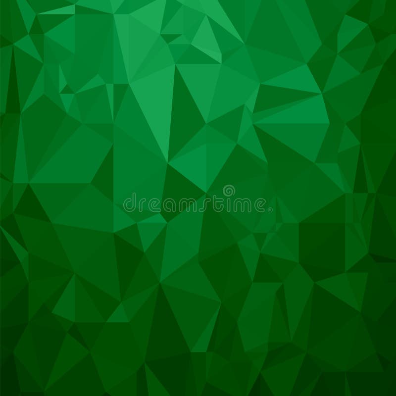 Green Polygonal Background. Triangular Pattern. Low Poly Texture ...