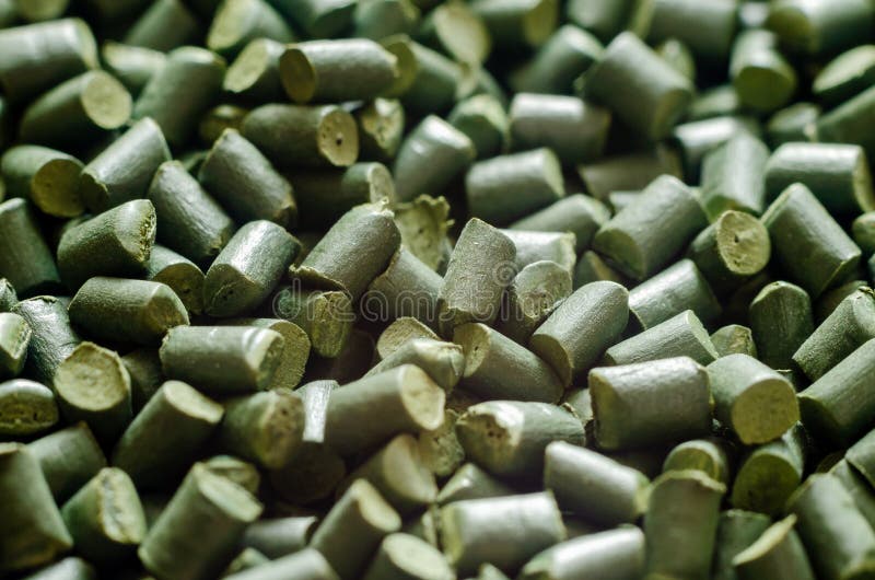 Green Polymer Dye in Granules, Background Texture Stock Photo - Image ...