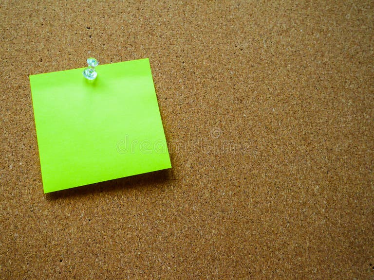 Green post it note stock photo. Image of notepad, adhesive - 69156818