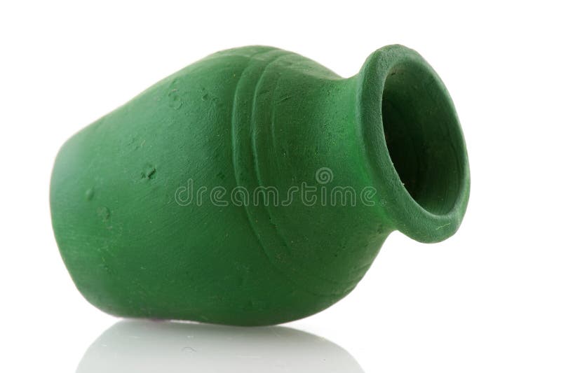 Green pottery stock photo. Image of vases, three, pottery - 16557188