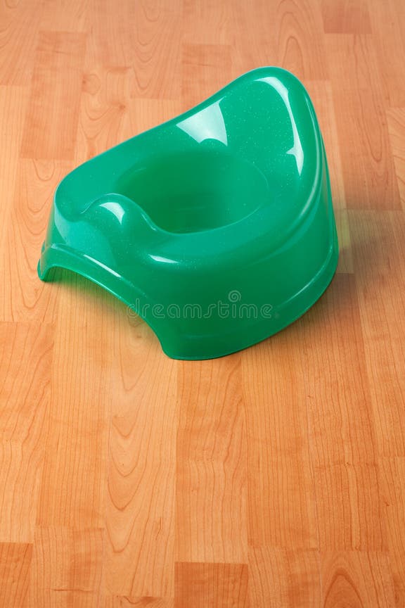 Green potty stock photo. Image of recovery, colour, remote - 14260742