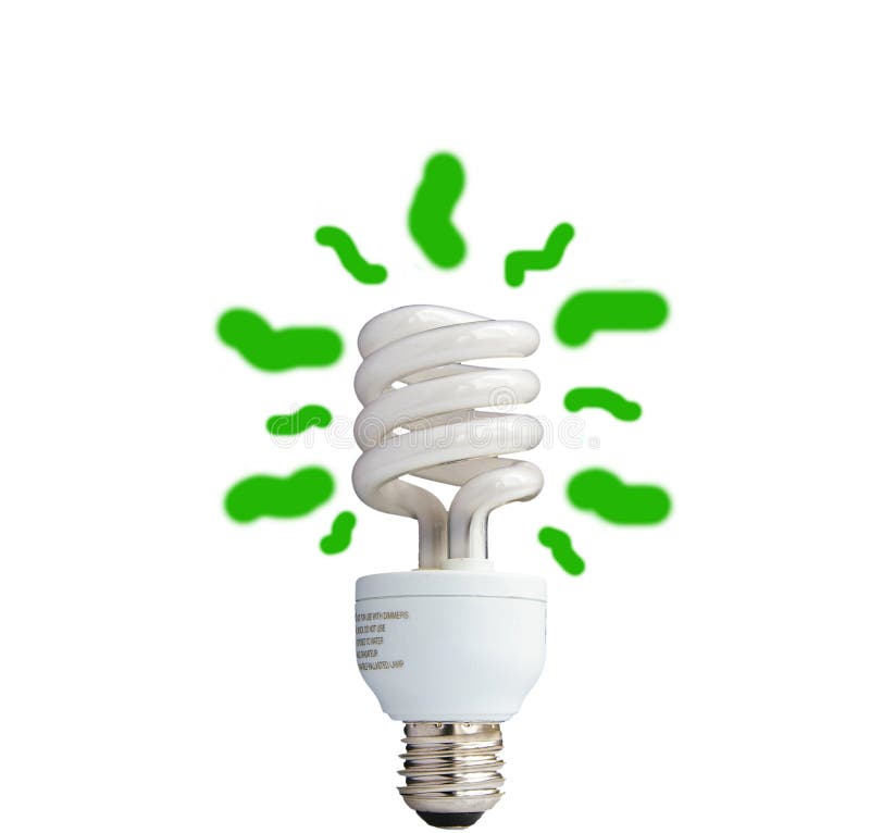 Green power stock photo. Image of lightbulb, electricity - 5093306