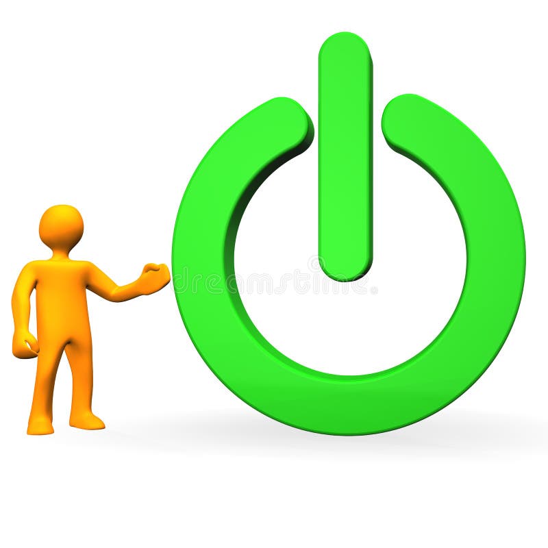 Green Power Button Stock Illustrations – 21,082 Green Power Button ...