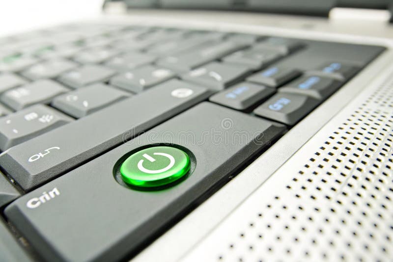 Laptop Power Button Stock Illustrations – 3,957 Laptop Power Button ...