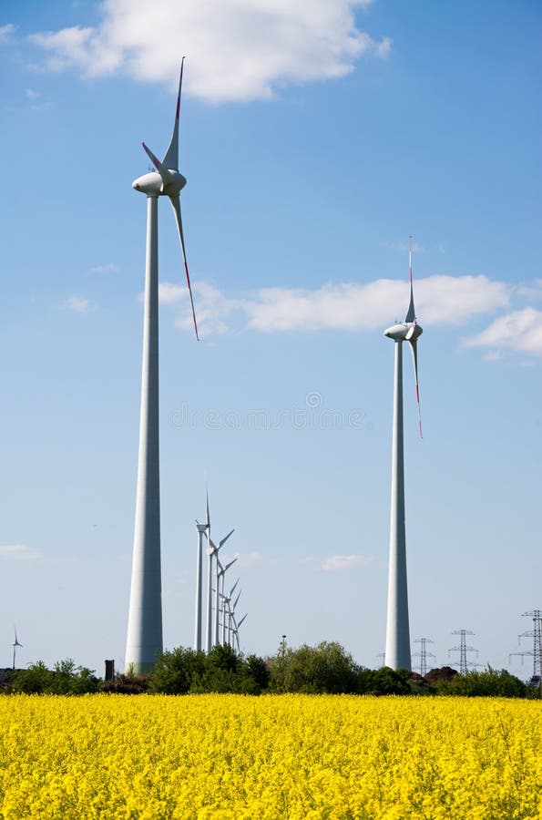 Green Power Generation stock image. Image of fine, wind - 43029693