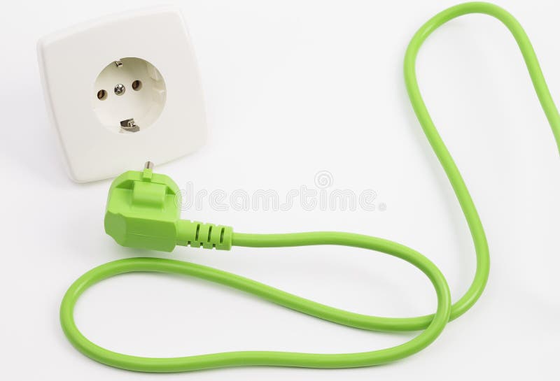 2,186 Green Power Plug Power Outlet Stock Photos - Free & Royalty-Free ...