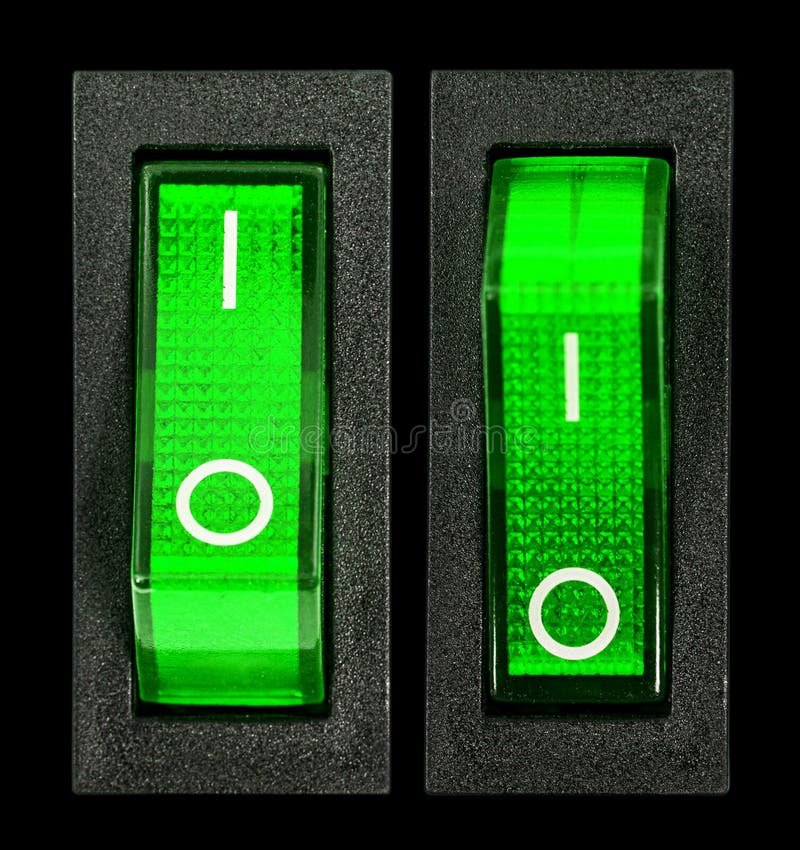 Computer Switch Off Position Isolated Stock Photos - Free & Royalty ...