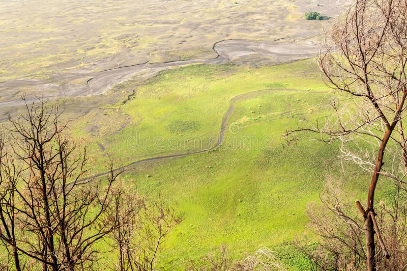 Green prairie landscape stock image. Image of indonesian - 48512159