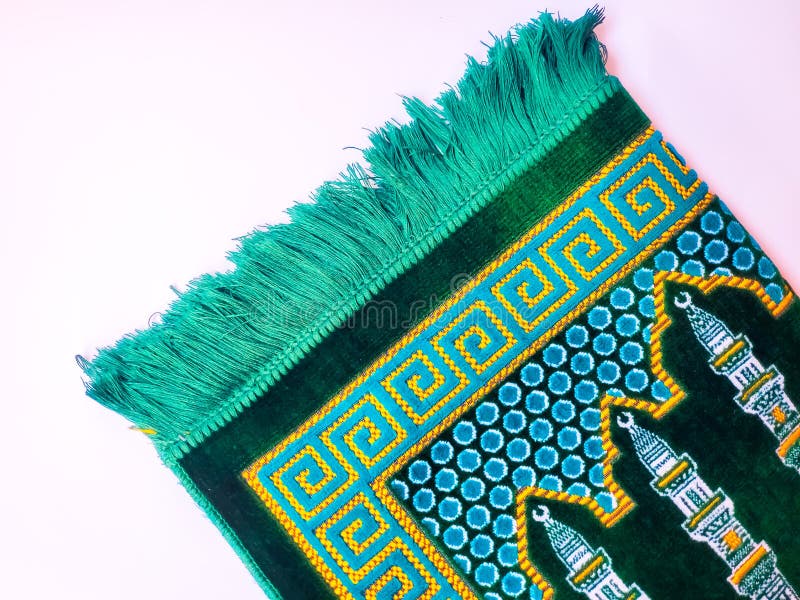 Green prayer rug stock photo. Image of carpet, pray - 352847988
