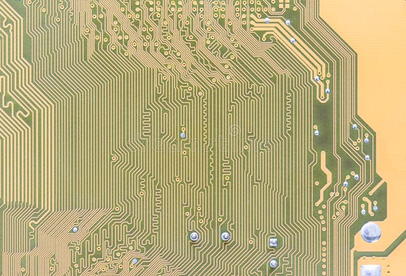 Circuit Board Integrated on Computer Stock Image - Image of cmos ...