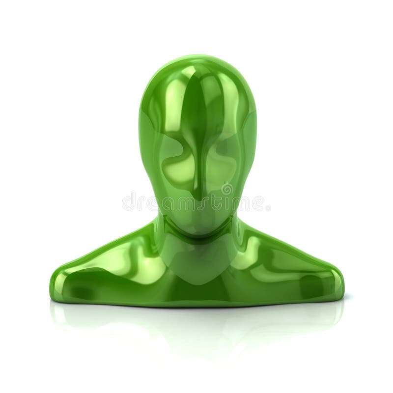 Green profile avatar stock illustration. Illustration of group - 91271644
