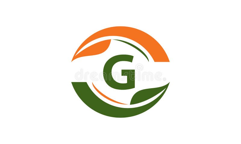 Green Project Solution Center Initial G Stock Vector - Illustration of ...