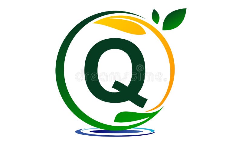 Green Project Solution Letter Q Stock Vector - Illustration of farm ...