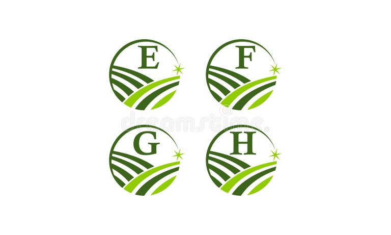 Green Project Solution Set stock vector. Illustration of landscaper ...