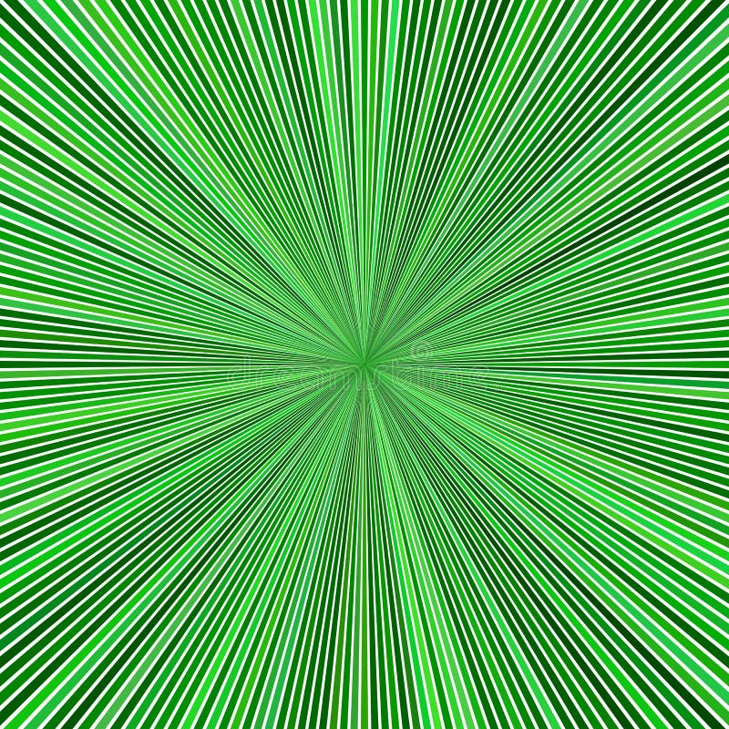 Green Psychedelic Abstract Star Burst Background from Striped Rays ...