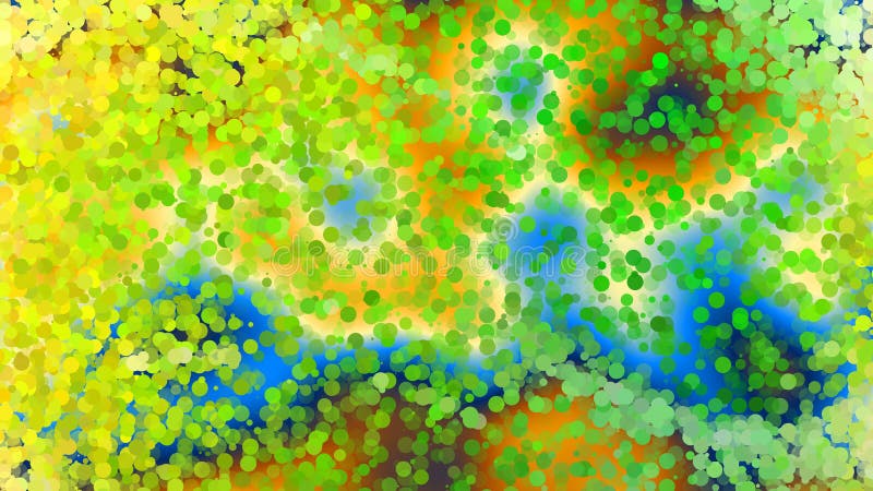 Green Psychedelic Art Pattern Background Beautiful Elegant Illustration ...