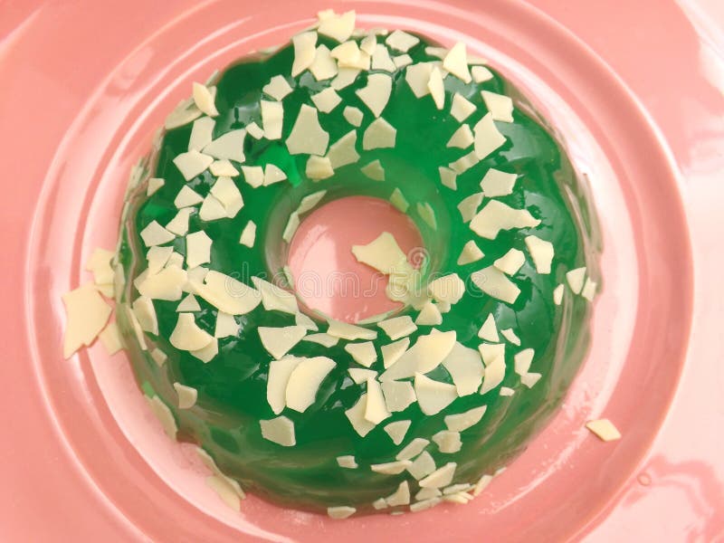 Green pudding stock photo. Image of dish, sweets, snack - 48382472