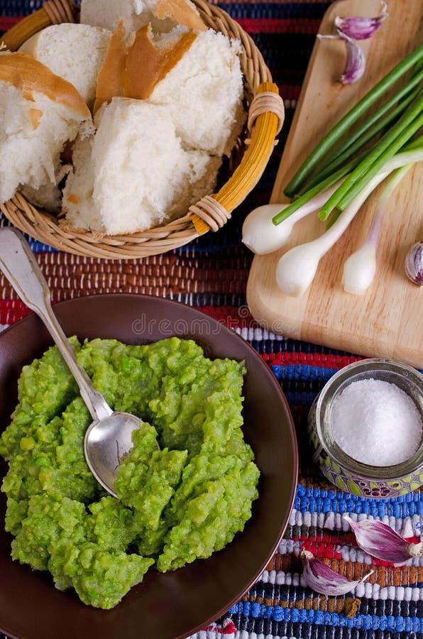 Green puree stock photo. Image of organic, onion, green - 42027638