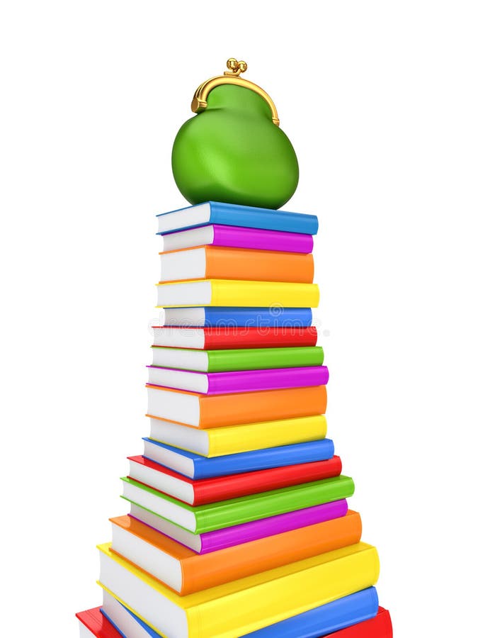 Stacks of books stock illustration. Illustration of bookstore - 10641311