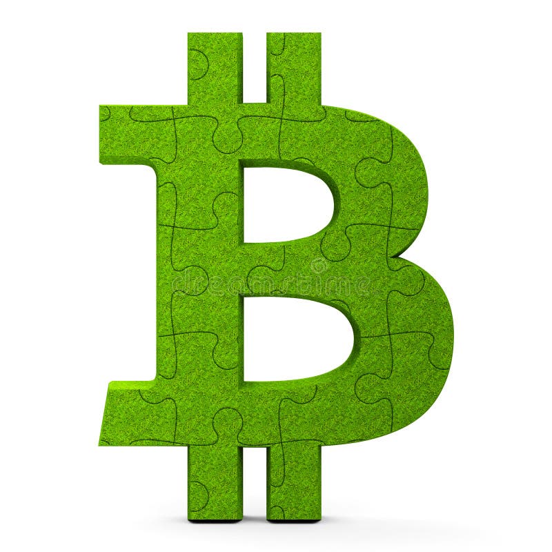 Green Puzzle Bitcoin Sign Stock Illustrations – 5 Green Puzzle Bitcoin ...