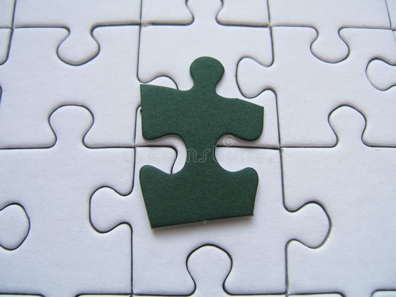 Green puzzle stock photo. Image of successful, manage, game - 139562