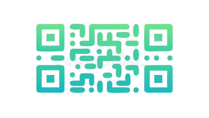 Green QR Code, Eco-Friendly Digital Link, Vector Design Generative AI ...