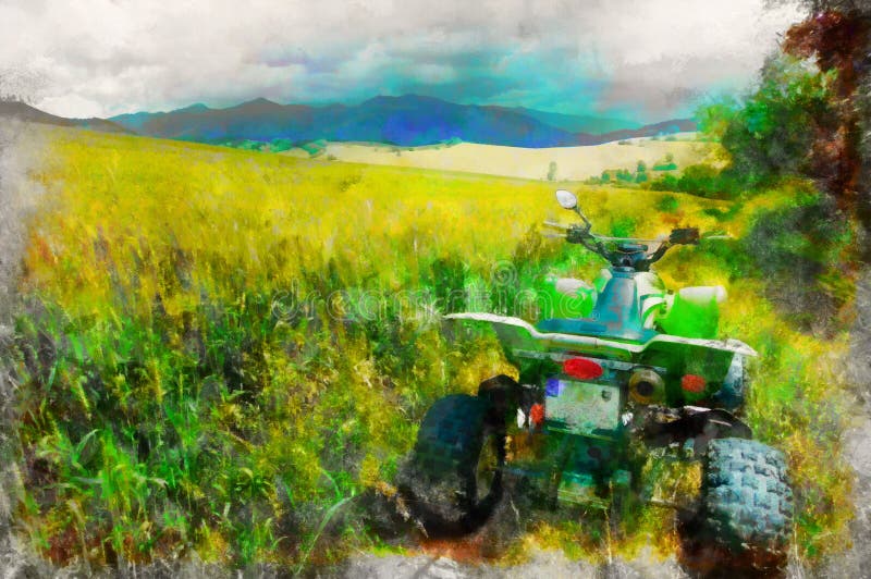 Atv Quad Green Stock Illustrations – 86 Atv Quad Green Stock ...