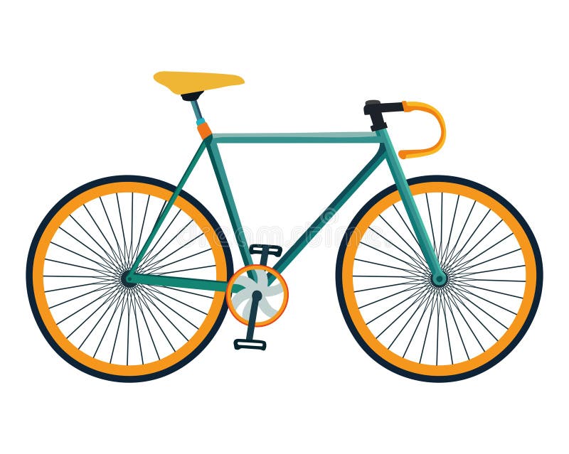 Green race bicycle stock vector. Illustration of speed - 272326829