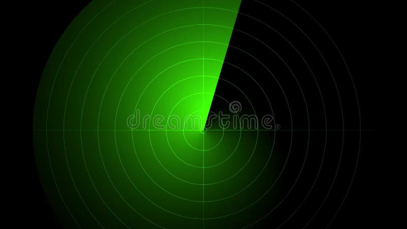 Green Radar, Military Radar Background Stock Footage - Video of ...