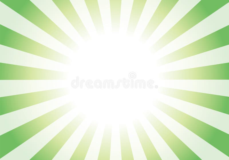 Green Radial Background Light Vector Stock Vector - Illustration of ...