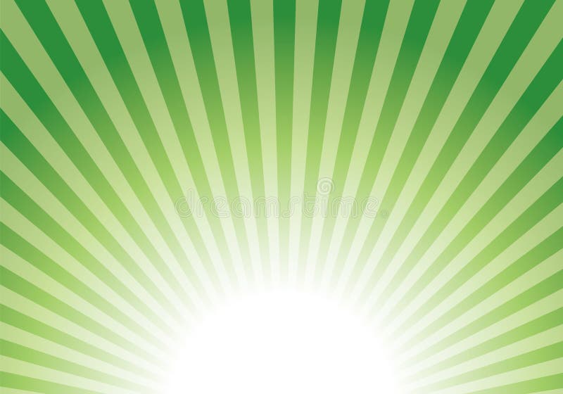 Green Radial Background Light Vector Stock Vector - Illustration of ...