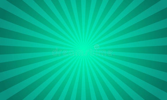 Green Radial Burst Background Design Stock Vector - Illustration of ...