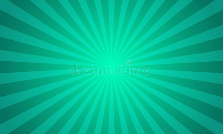 Green Radial Burst Background Design Stock Vector - Illustration of ...