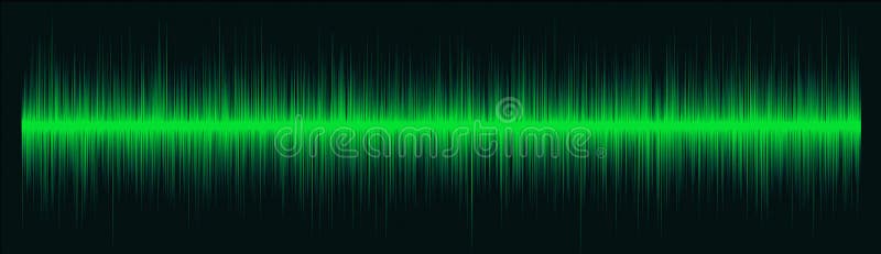 Green Radio Waves stock illustration. Illustration of emergency - 1514081