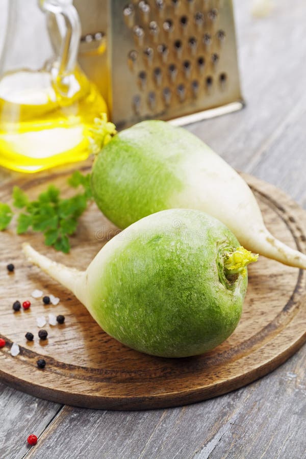 Green radish stock photo. Image of root, healthy, daikon - 48634874