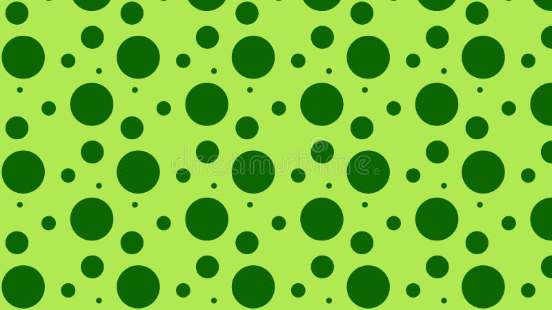 Green Random Circles Dots Background Pattern Image Stock Vector ...