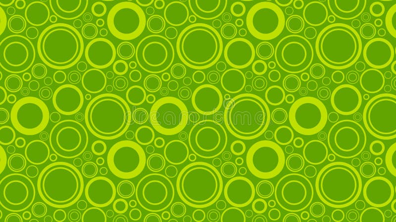 Green Random Circles Pattern Vector Stock Vector - Illustration of ...
