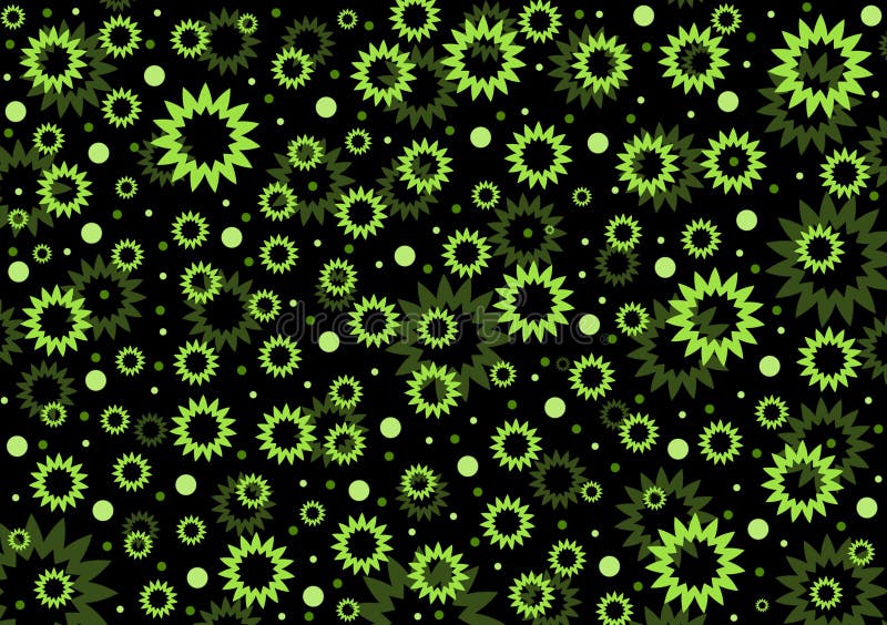 Green Random Pattern Background for Wallpaper Stock Illustration ...