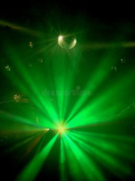 Green Rave stock photo. Image of shine, spotlight, strange - 97134