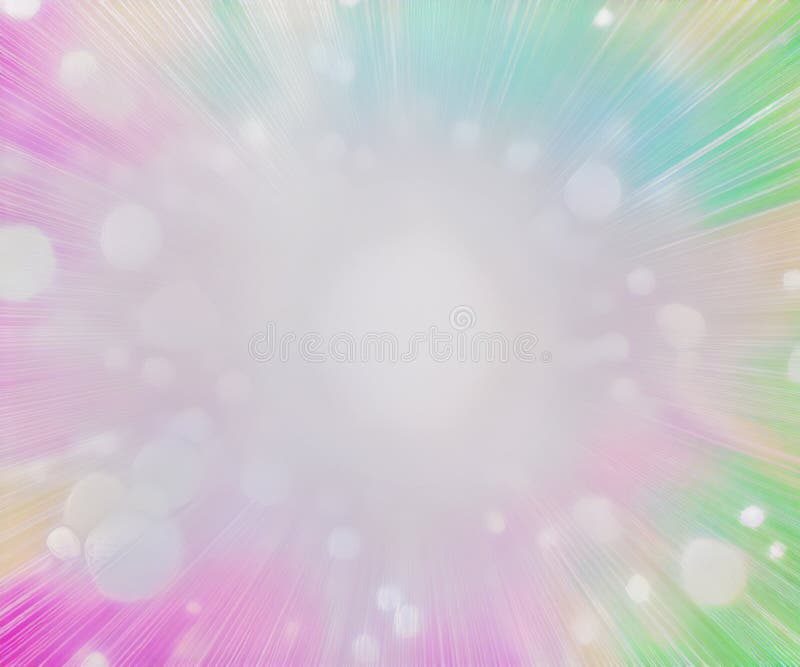 Green Rays and Pink Light Beame with Glitter Light, Sparkle Glowing ...