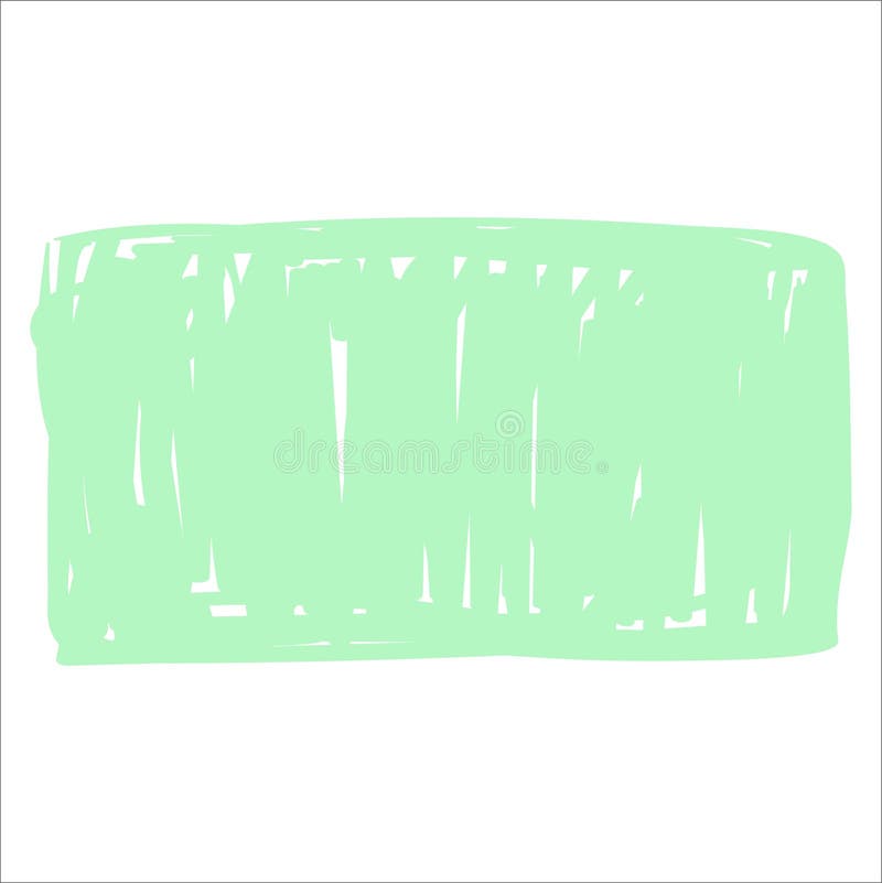 Green Rectangle Blots, Simple Grunge Rectangle Vector Background. Stock ...